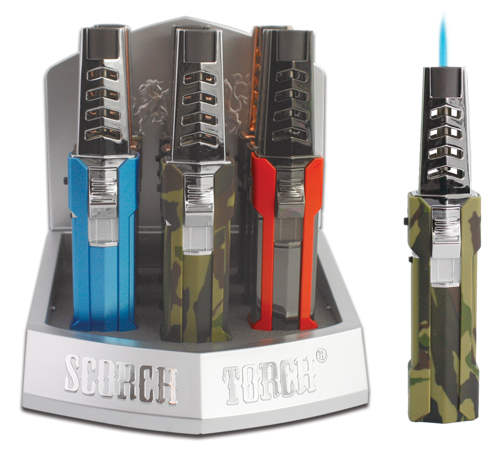 SCORCH PREMIUM STANDING PENCIL TORCH DISPLAY (9CT) – Warehouse Fever