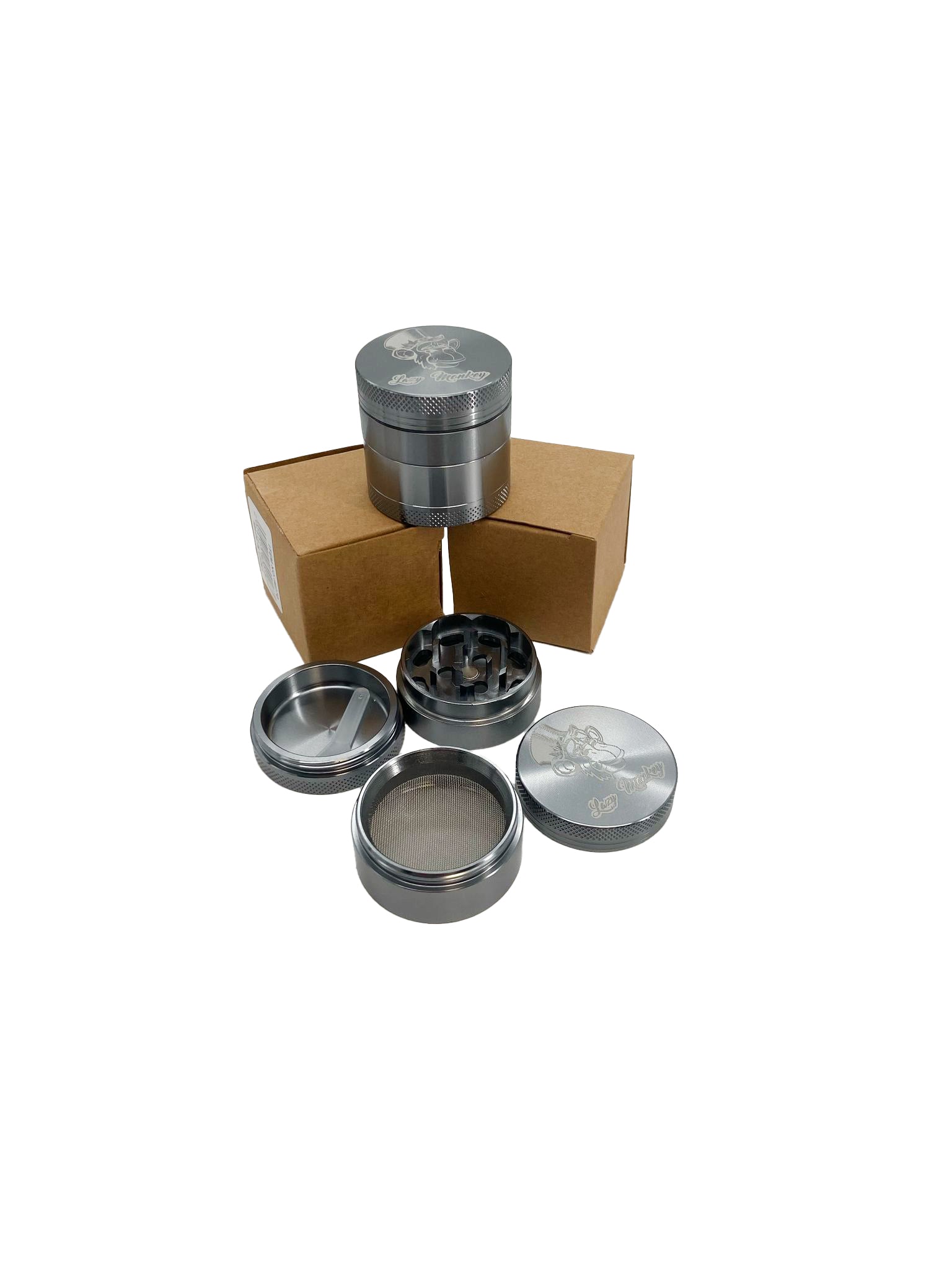 40MM 4 PART ALUMINUM GRINDER (1CT) – Warehouse Fever