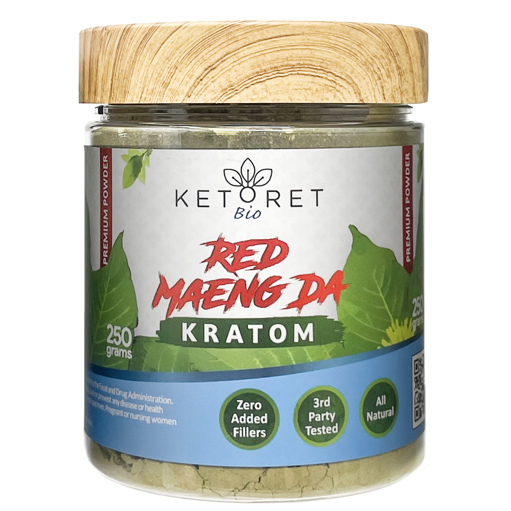 PURE KRATOM 250 POWDER JAR RED (1CT) – Warehouse Fever