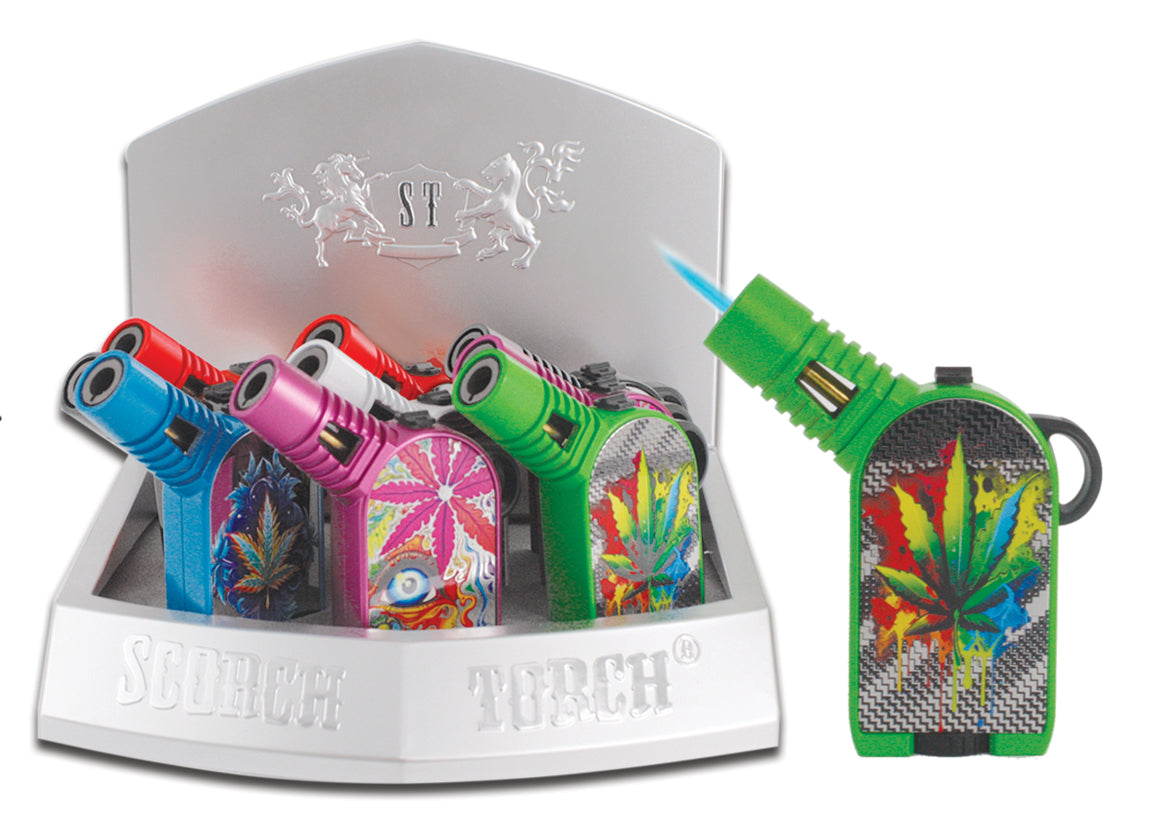 SCORCH PREMIUM 45 DEGREE TABLE TORCH DISPLAY (9CT) – Warehouse Fever