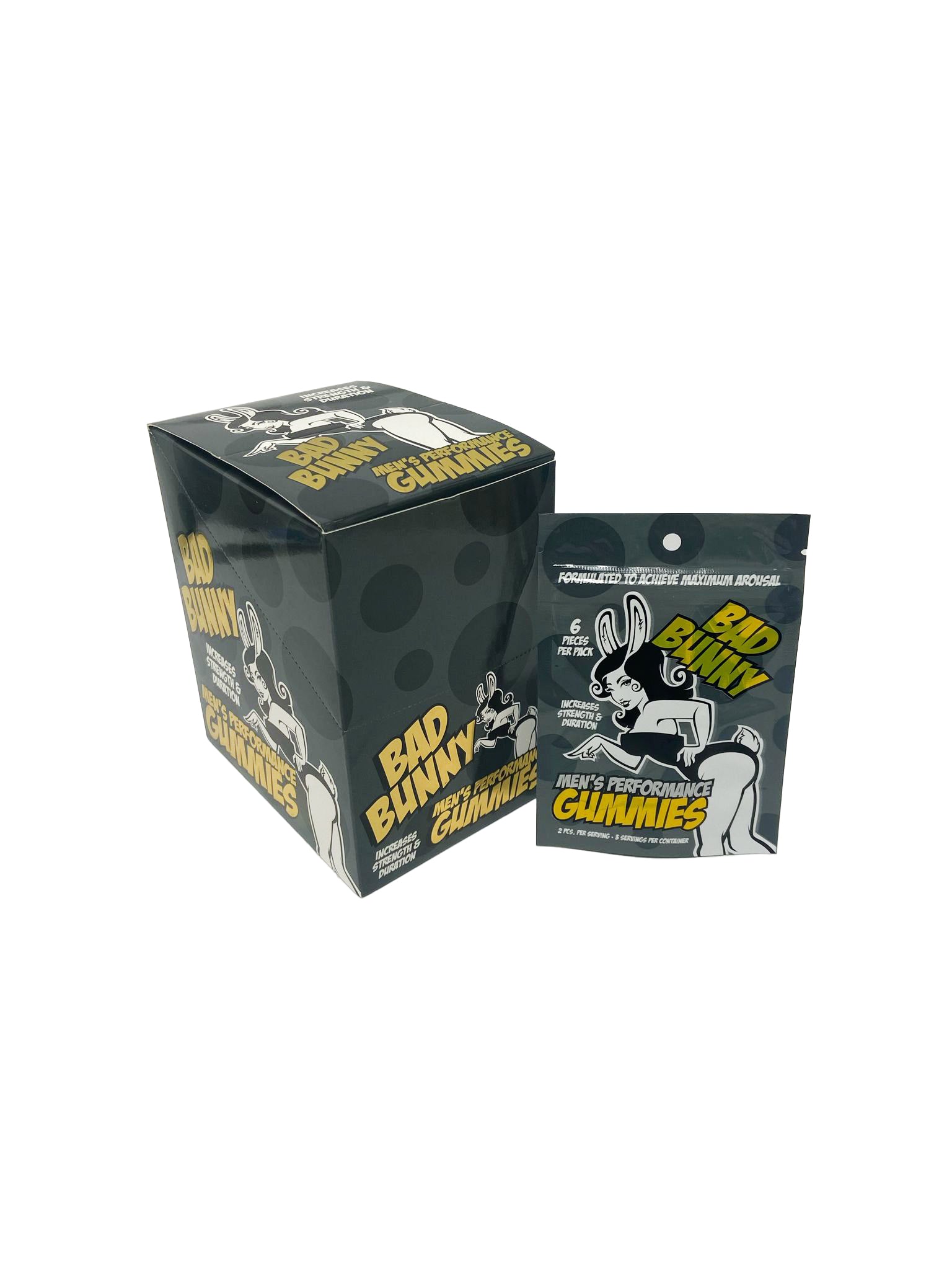BAD BUNNY ENHANCEMENT GUMMIES 24PK (1CT) – Warehouse Fever
