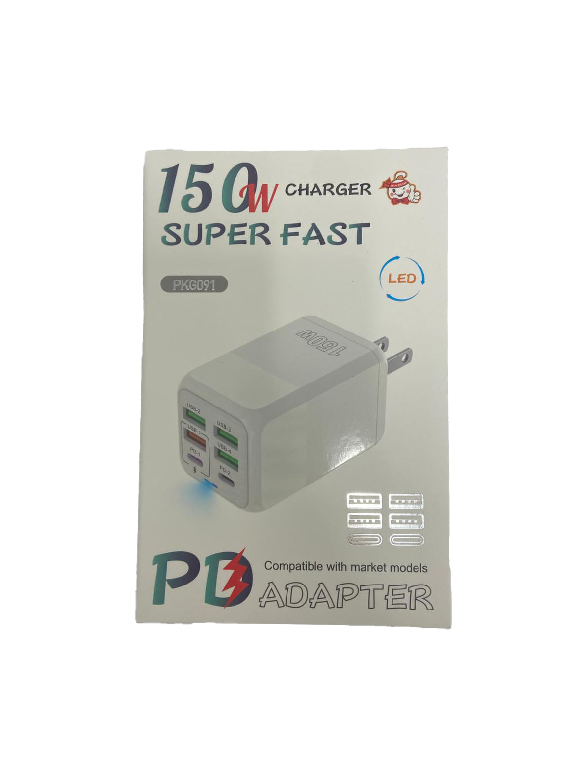 SUPER FAST CHARGER 150W USB+PD – Warehouse Fever