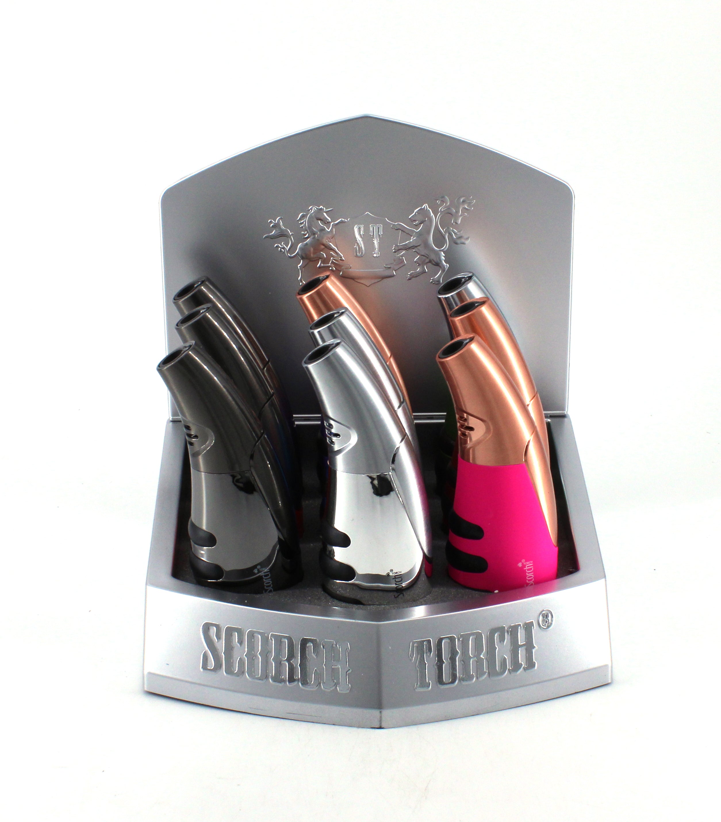 SCORCH ANGLE PREMIUM SINGLE TORCH DISPLAY (9CT) – Warehouse Fever