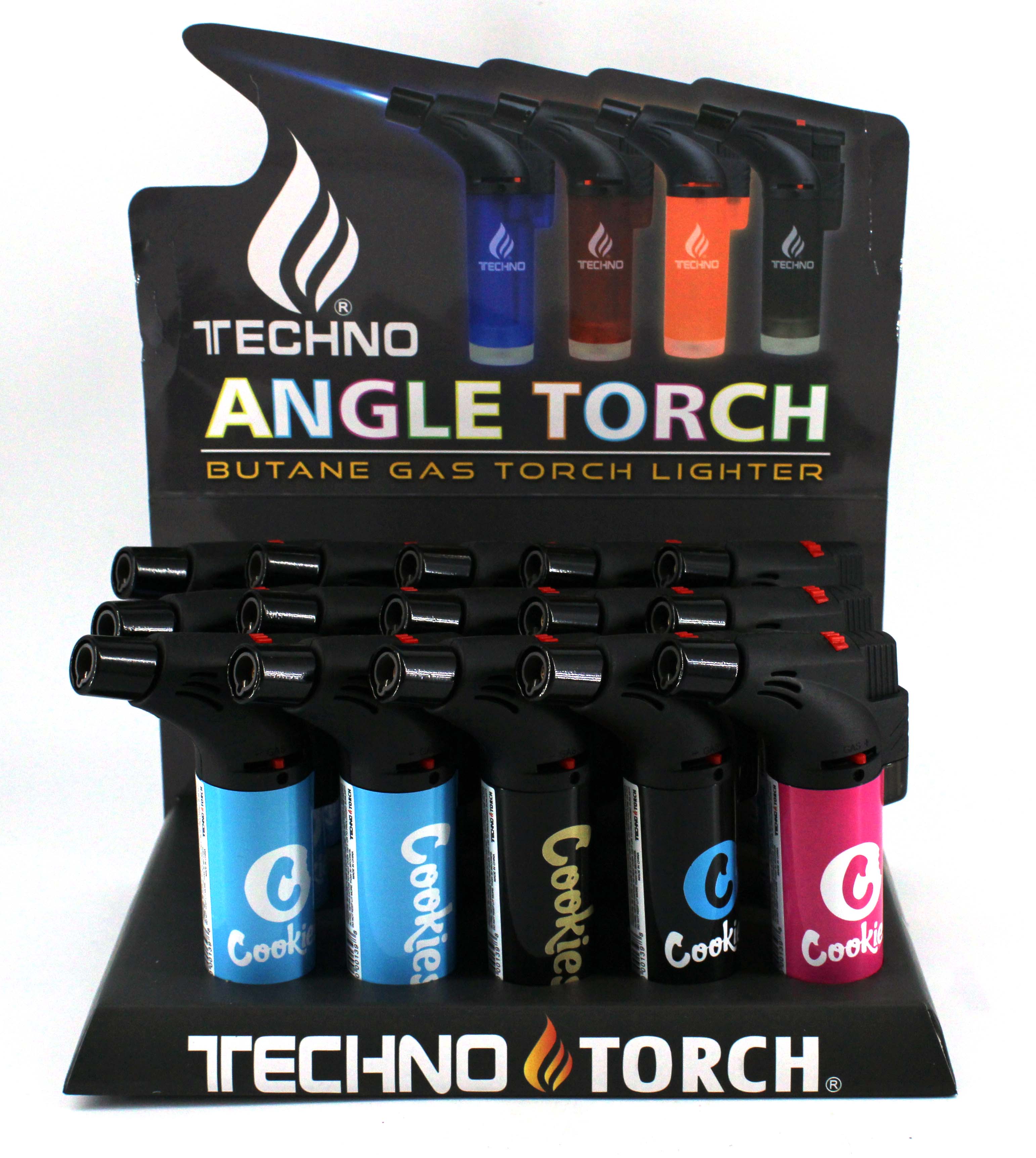 TECHNO Slant Torch Display (15ct) – Warehouse Fever