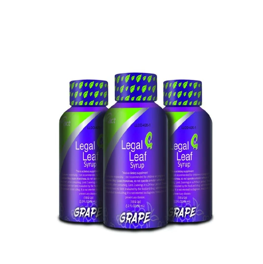 Legal Leaf Syrup Grape (12ct) – Warehouse Fever